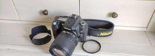 Nikon D90 kit 18-105mm пробег 10 тыс