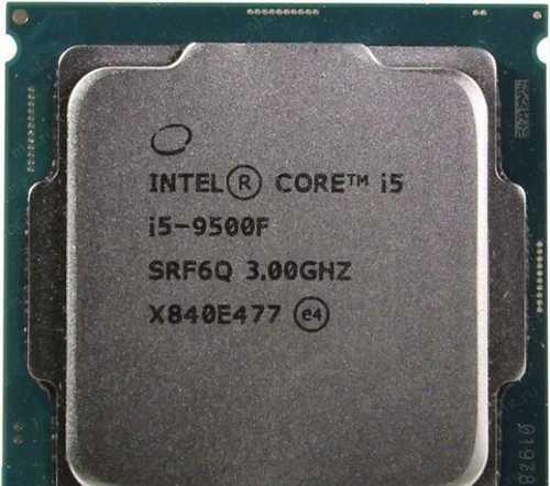 Процессор i5 9500f (6 ядер)