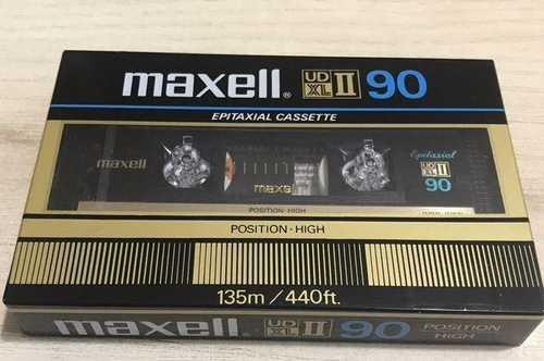 Аудиокассета Maxell udxlii 90 новая