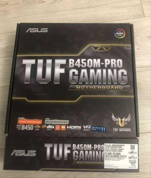 Материнская плата asus TUF B450M-PRO gaming, Socke