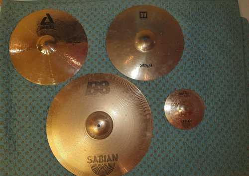 Тарелки для барабанов Sabian, Paisti,Stagg