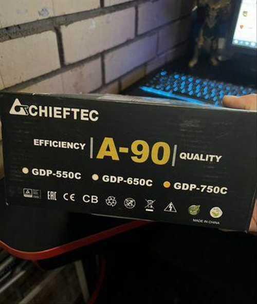 Блок питания Chieftec a-90 750w Gold