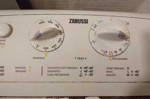 Zanussi t1033v схема