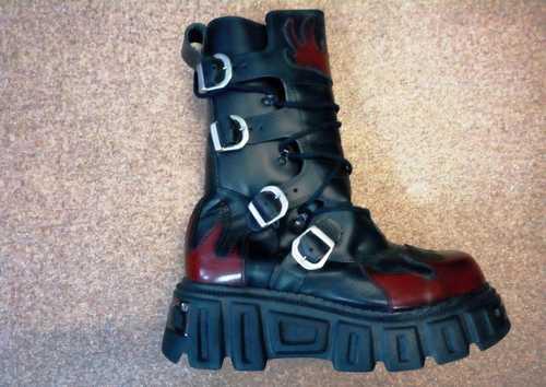 Рок ботинки kmm