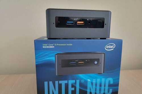 Intel NUC 8i3BEH2/16Gb/SSD256Gb/HDD500Gb/Win10pro