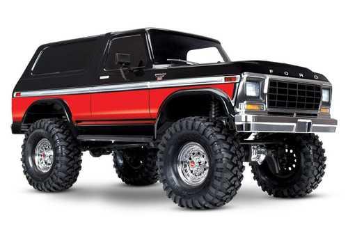 Traxxas TRX-4 Ford Bronco XLT Ranger 4WD red