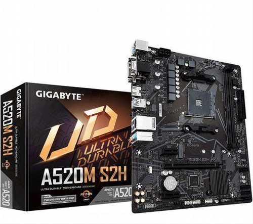 Материнская плата GigaByte A520M S2H