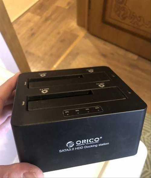 Док-станция для HDD/SSD orico USB 3.0 2 HDD