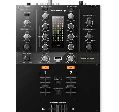 Pioneer DJM 250 mk2 + Prodector (Decksaver)