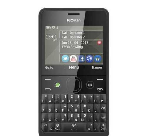 Nokia Asha 210 Все цвета Новые