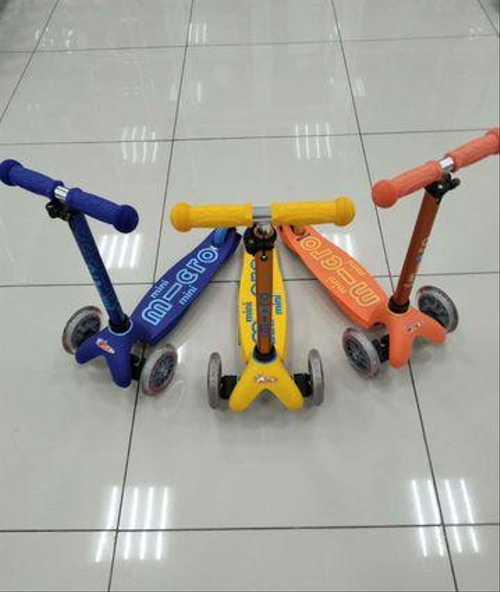 Трёхколёсный самокат