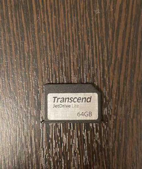 Карта памяти Transcend JetDrive Lite 64 gb