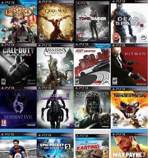Игры для PS3, все игры по одной цене