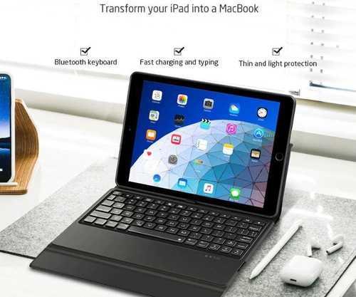 Клавиатура чехол bluetooth для iPad Pro 11' 2018