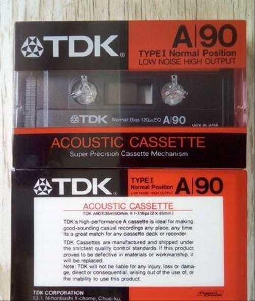 Аудио кассета TDK в СССР из Японии