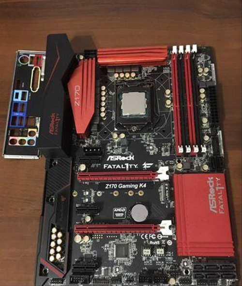 Asrock fatal1ty z170 + core i7 7700k