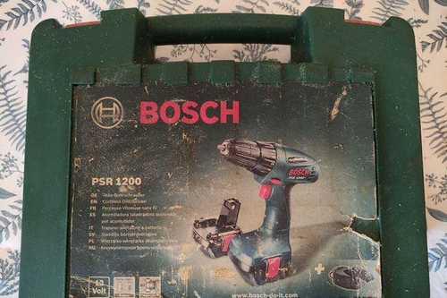 Шуруповерт bosch psr 1200