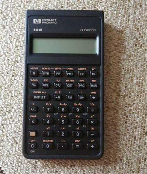 Калькулятор HP-10b