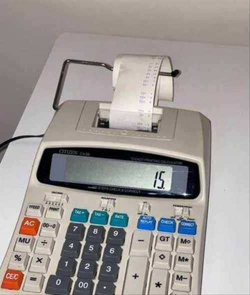 Калькулятор с принтером