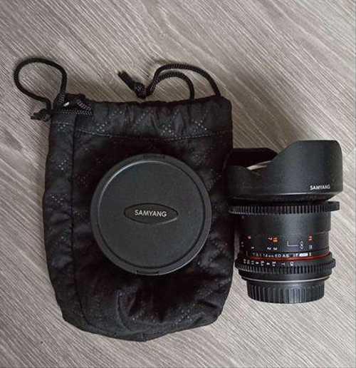 Объектив Samyang T3.1 14mm (canon)