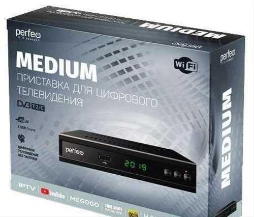 Цифровая TV приставка Perfeo Medium DVB-T2/C TV