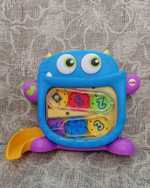 Развивающая игрушка fisher price голодный монстрик