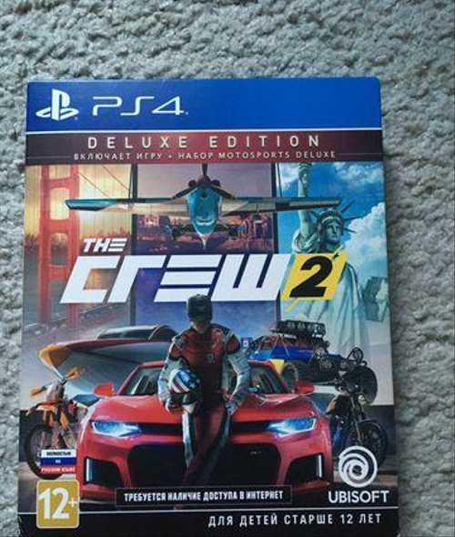 The Crew 2 Deluxe Edition для PS4