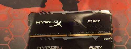 Kingston HyperX fury RGB HX426C16FB3AK2/32 2x16