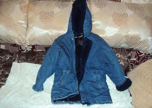 Джинсовые куртки зима 28-36р