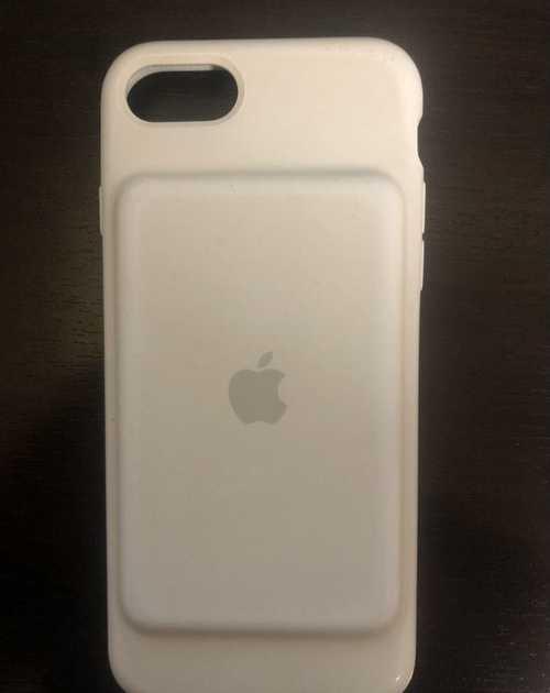 Чехол-аккумулятор Smart battery case iPhone 7/8/se