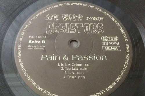 Resistors “Pain & Passion” 1991