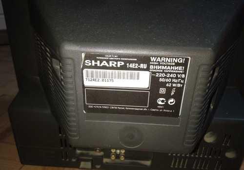 Продам телевизор sharp 14"