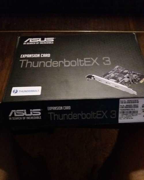 Плата thunderboltEX3 Asus
