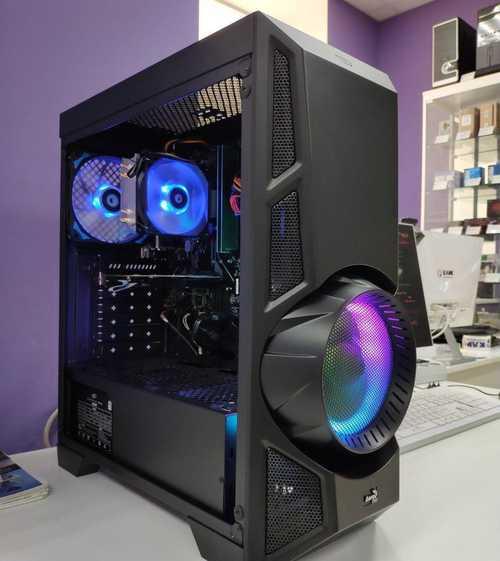 Корпус Aerocool Aero Engine RGB черный (Новые)