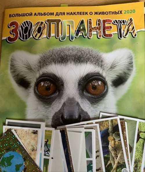 Наклейки Зоопланета Panini