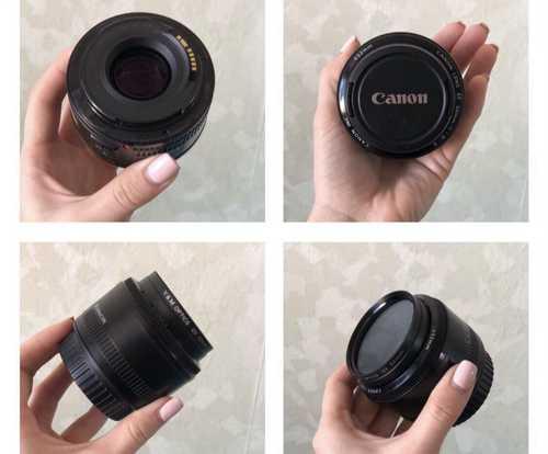 Объектив Canon 50 mm 1.8