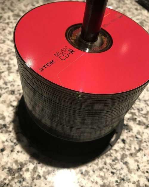 CD-R audio TDK диски болванки 2 вида