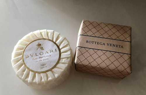 Мыло - Bvlgari и Bottega Veneta