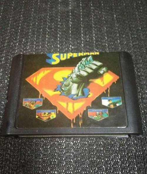 Супермен superman катридж сега sega