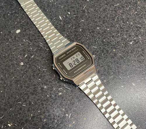 Часы Casio Alarm Chrono Steel (Новые )