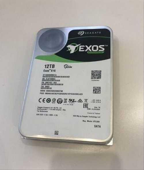 Жесткий диск Seagate Exos X10 HDD 12Tb