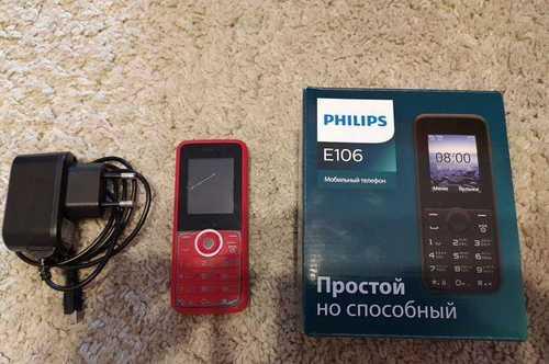 Мобильный телефон Philips Е106