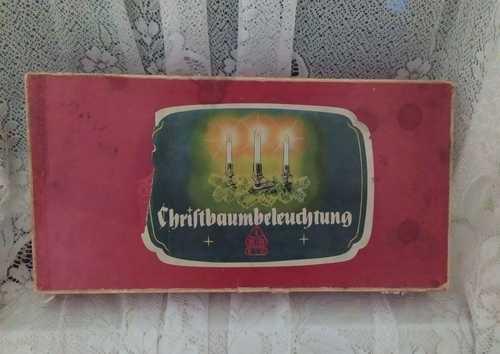 Ёлочная Гирлянда гдр Christbaumbeleuchtung