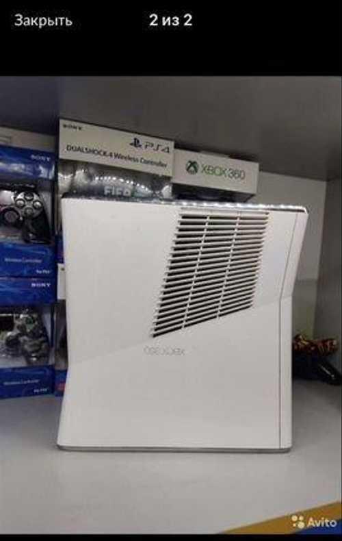 Xbox 360 slim белая 500gb feeboot Фрибут