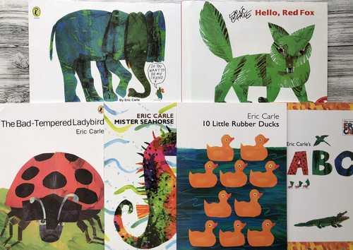 Eric Carle Детские книги на английском языке