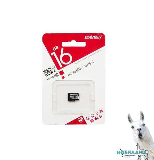 Micro-sd 16gb карта памяти Smartbuy