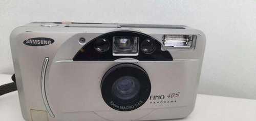 Винтажный пленочный фотоаппарат Samsung Fino 40s