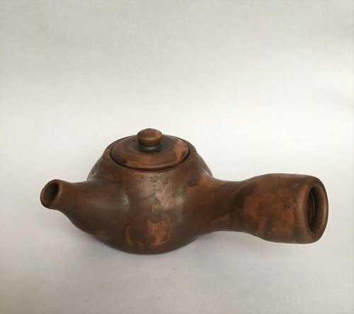 Чайник глиняный кюсу заварочный термоударный