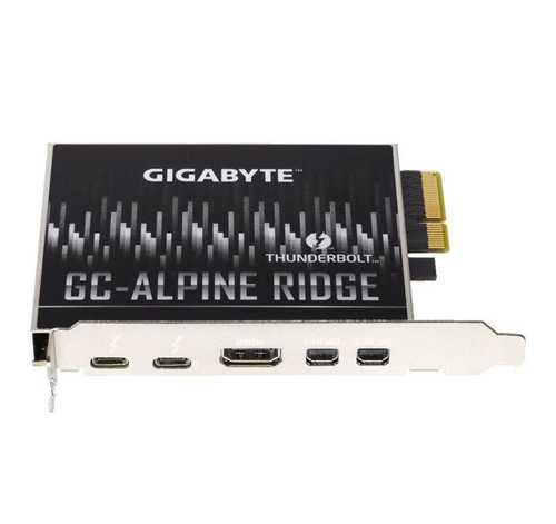 Gigabyte Alpine Ridge Thunderbolt3 PCIe Card новая Москва | Комьютерные ...