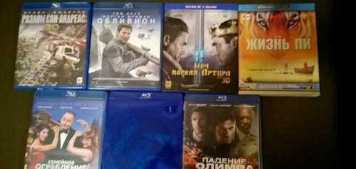 Диски BLU-RAY и BLU-RAY 3D, DVD